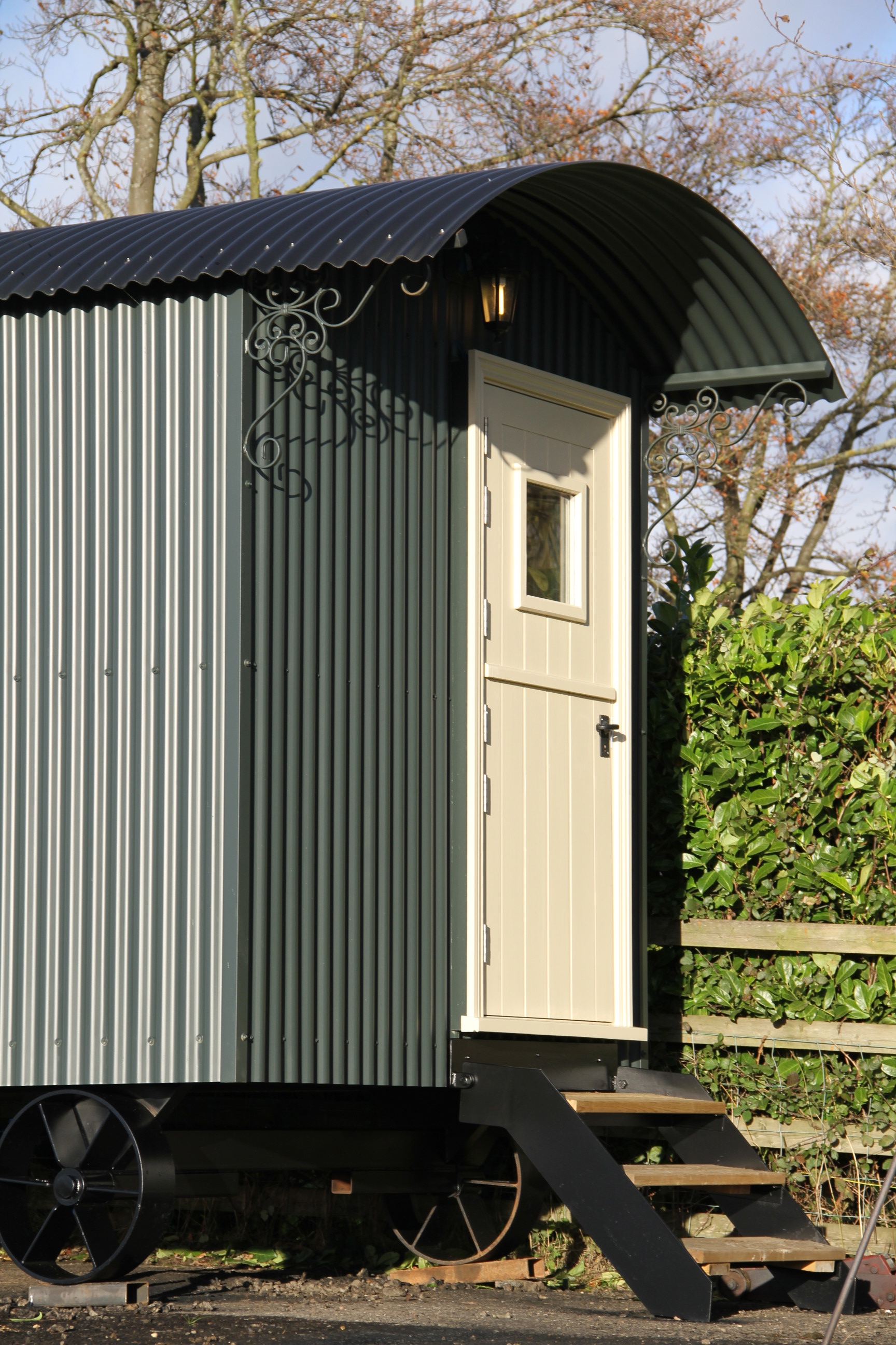 U.K. Shepherd Huts Tiny House on Wheels - Tiny House Pins