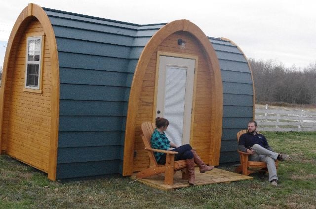 HideAway Huts Micro Cabins - Tiny House Pins
